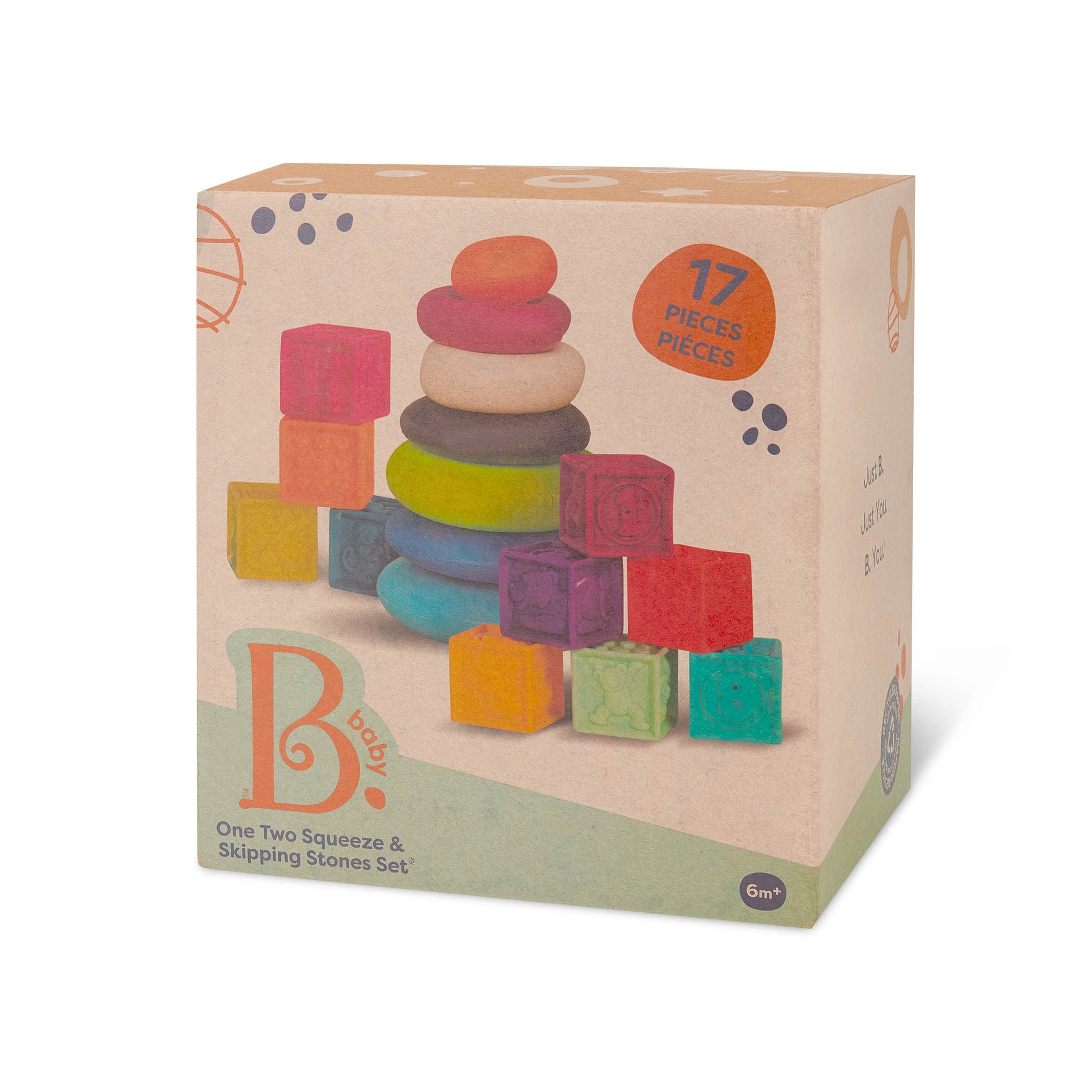 Bloques Apilables ABC Block Party B. Toys para Bebés – RavToys