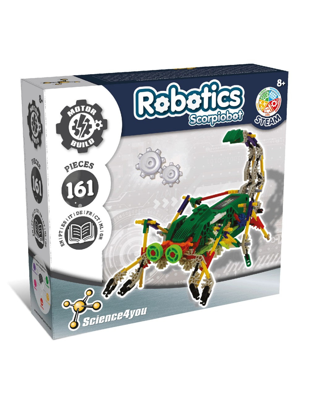 Robotics Scorpiobot Science4you – Construye Tu Robot Escorpión – RavToys